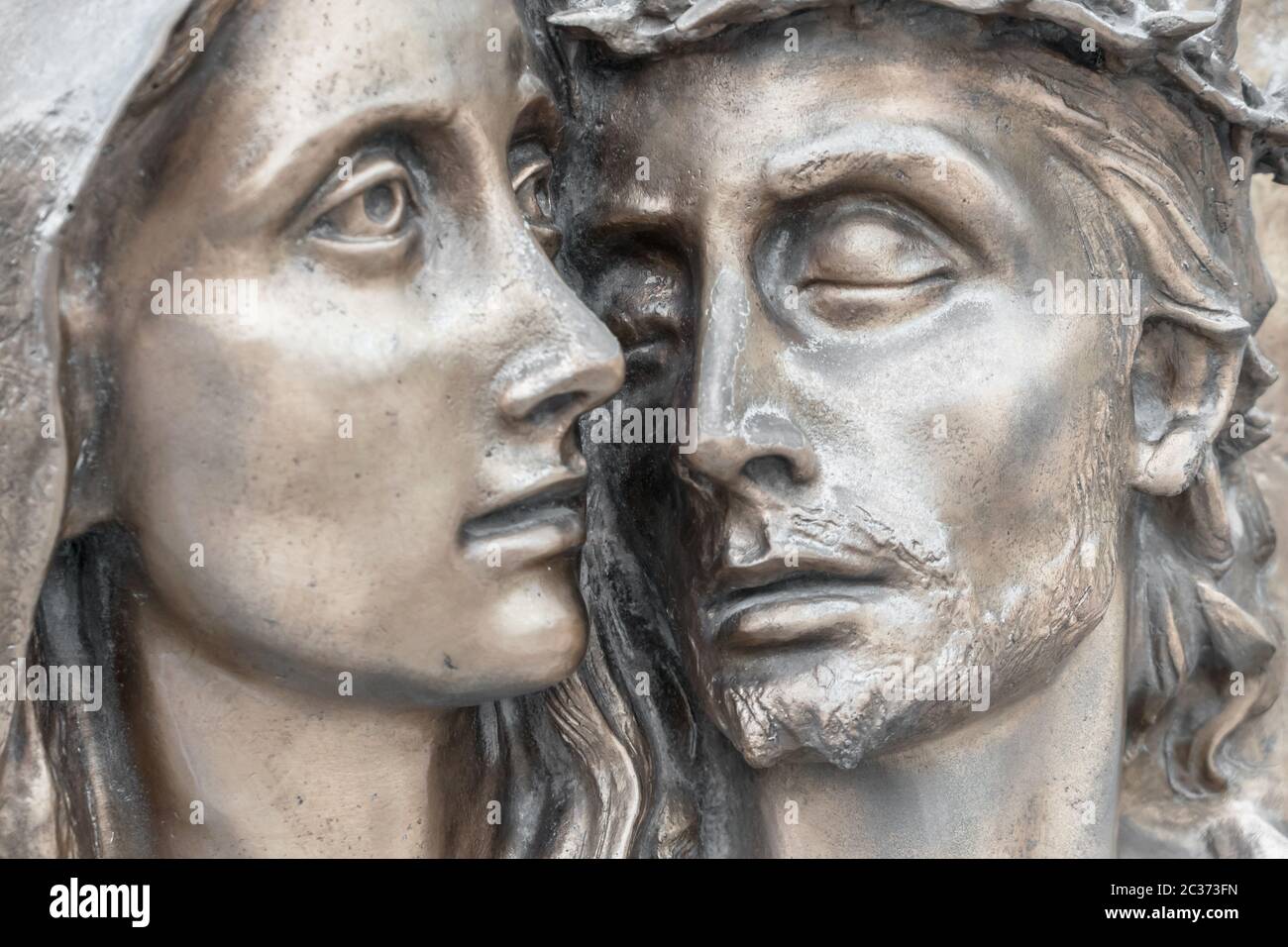 Statue mary jesus christ dead hi-res stock photography and images - Alamy