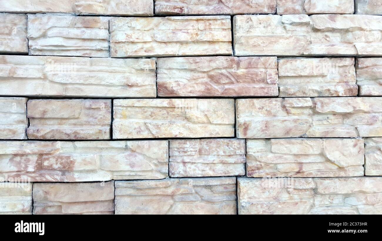 Stone wall, loft style, bar, street, interior design, rock wall ...