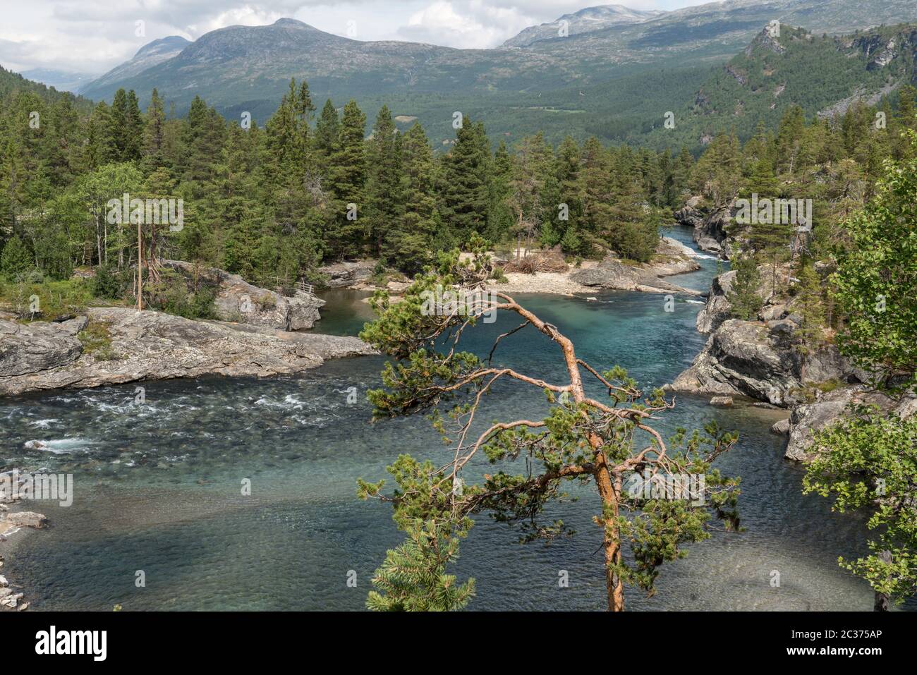 River Rauma in Romsdalen, Norway Stock Photo - Alamy