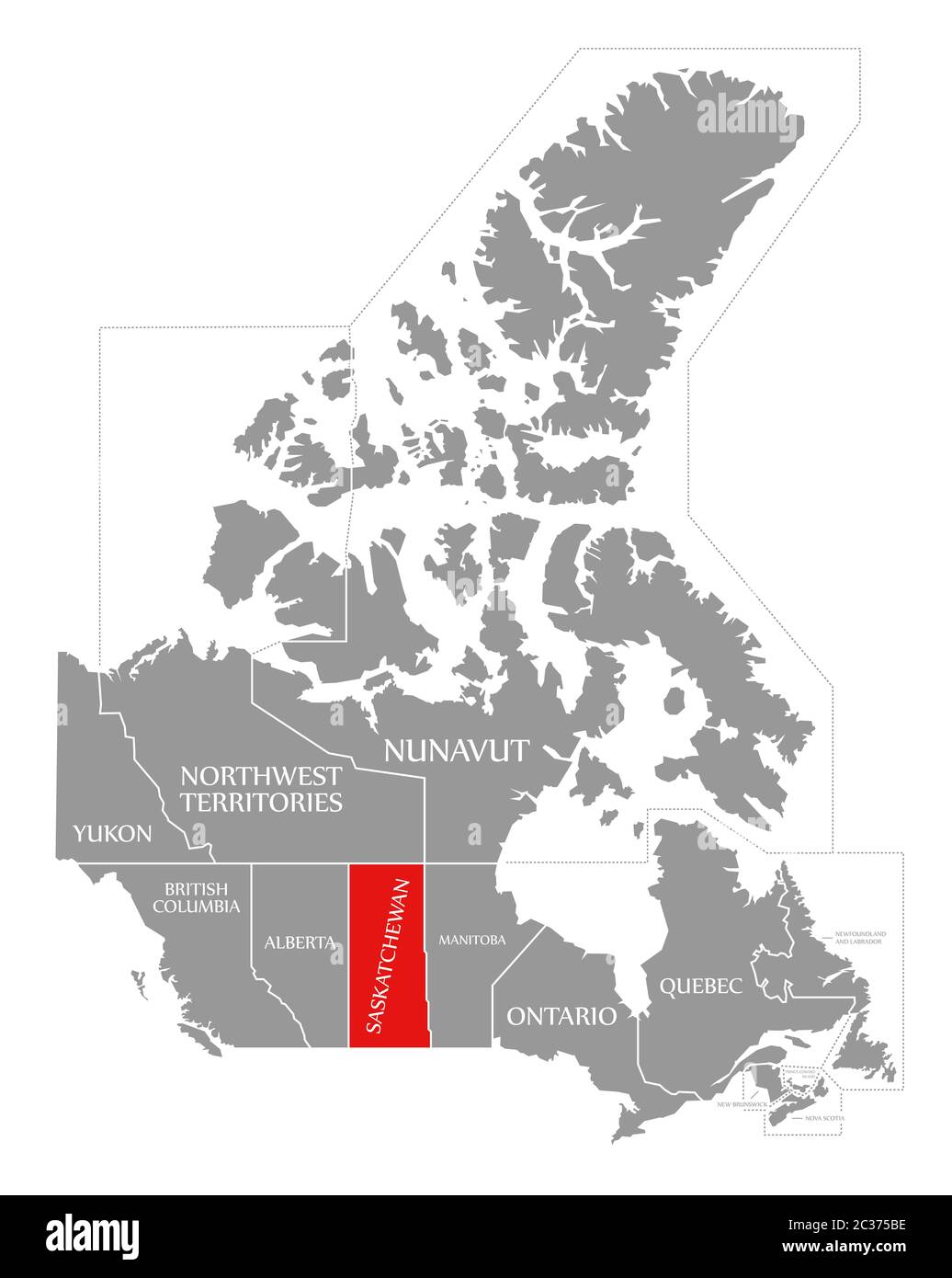 Saskatchewan Map