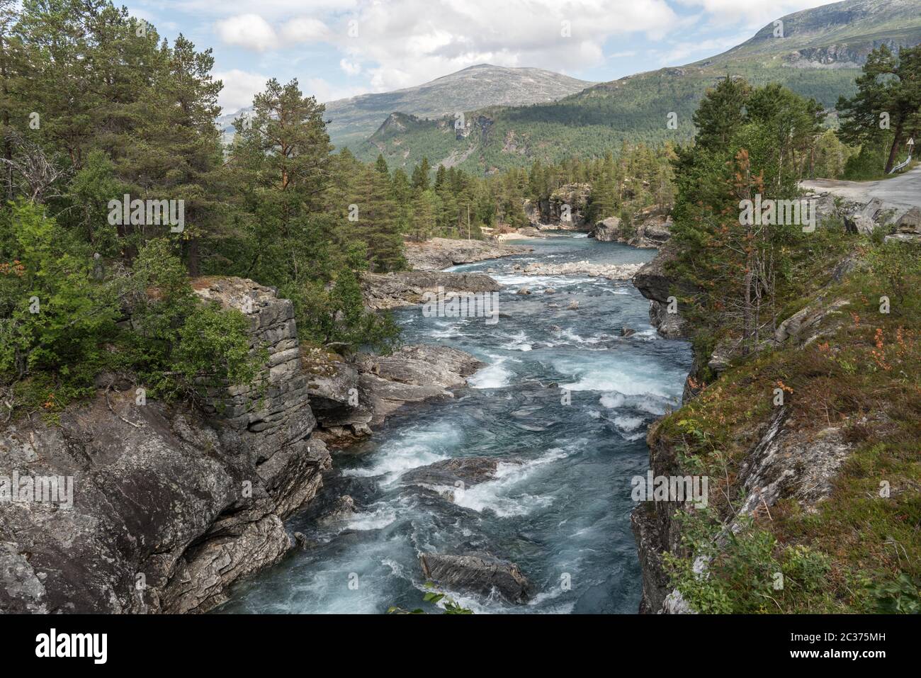River Rauma in Romsdalen, Norway Stock Photo - Alamy