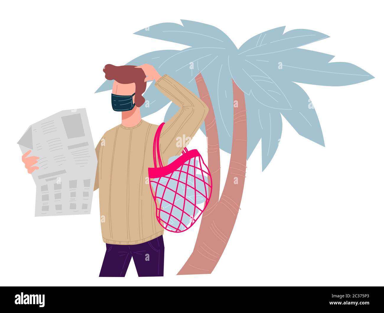 Covid 19 newspaper Stock Vector Images - Alamy