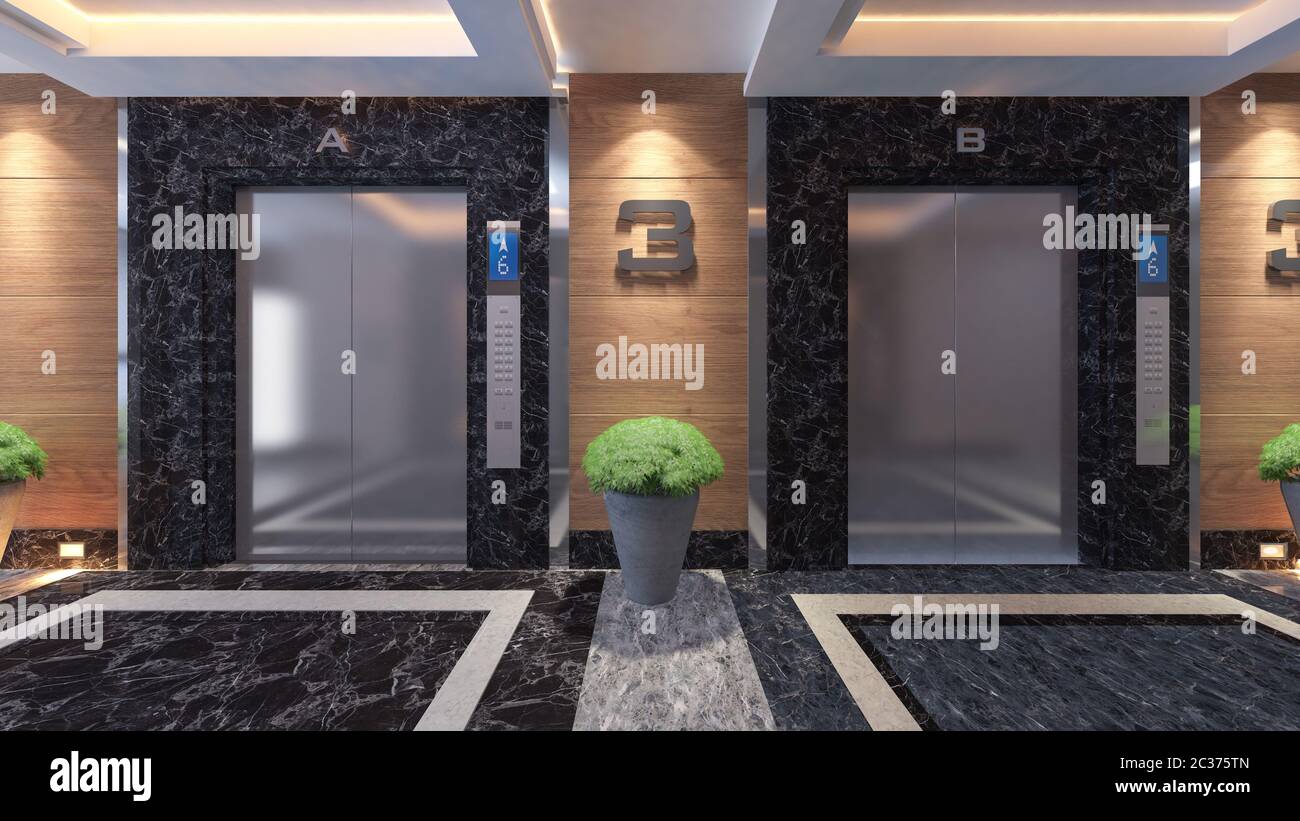 Modern Lift Lobby Design Ideas