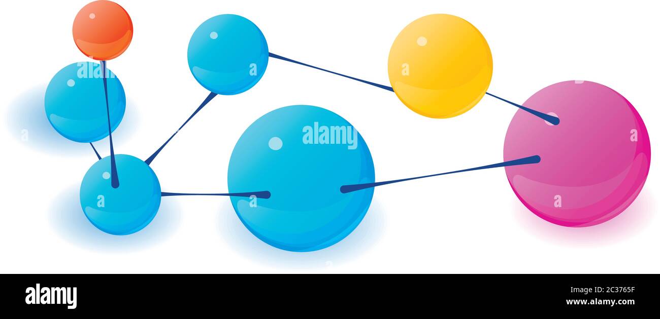 Seven spheres Stock Vector Images - Alamy