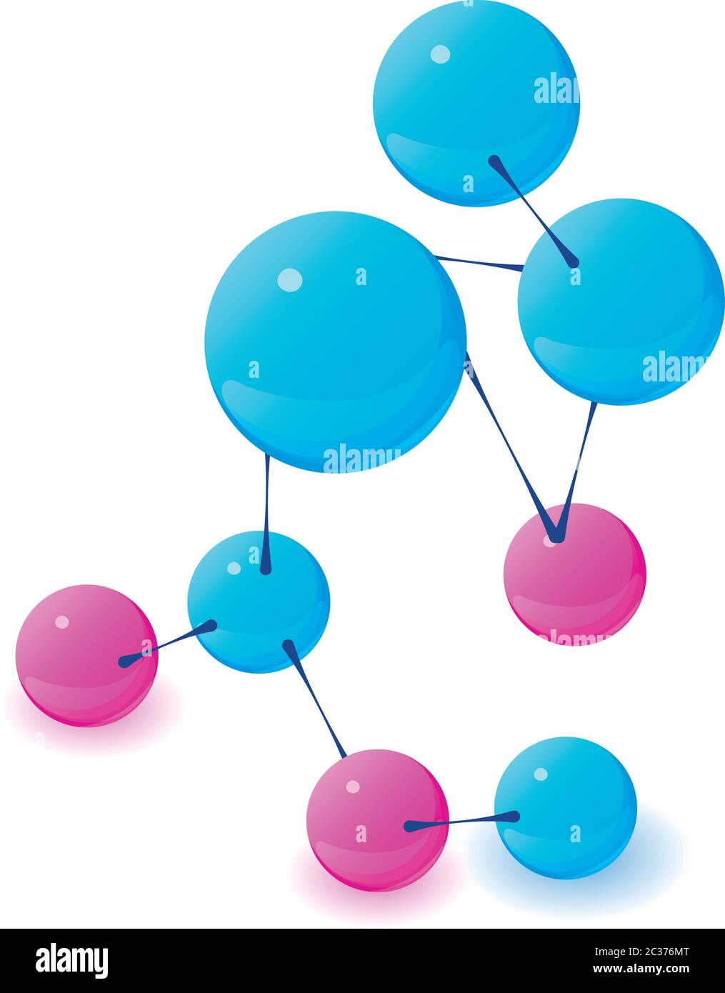 Covalent bond Stock Vector Images - Alamy