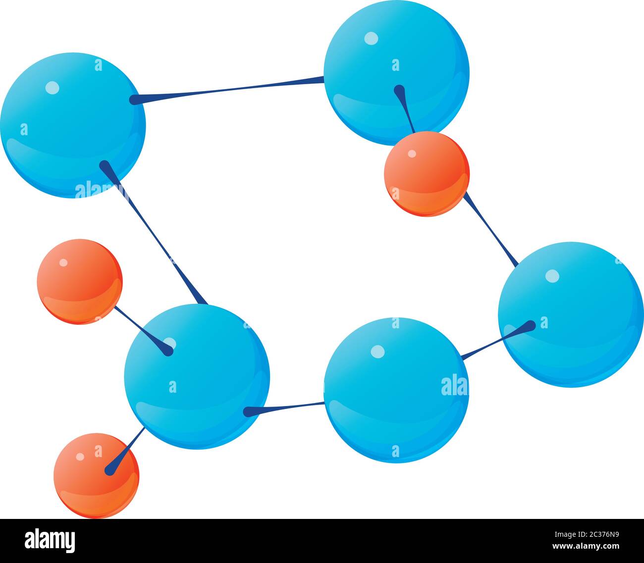 Covalent substance Stock Vector Images - Alamy
