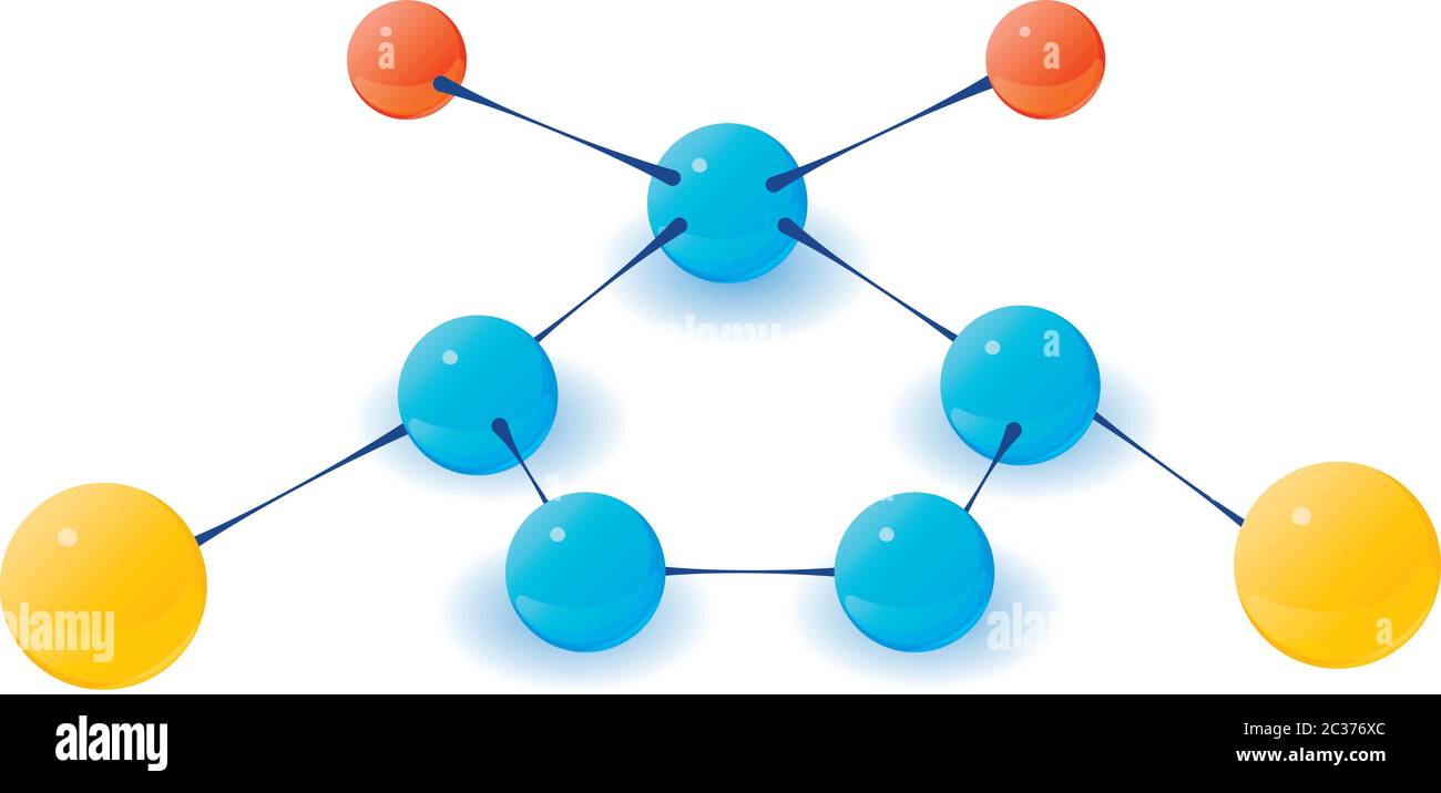 Science molecule icon, isometric style Stock Vector Image & Art - Alamy