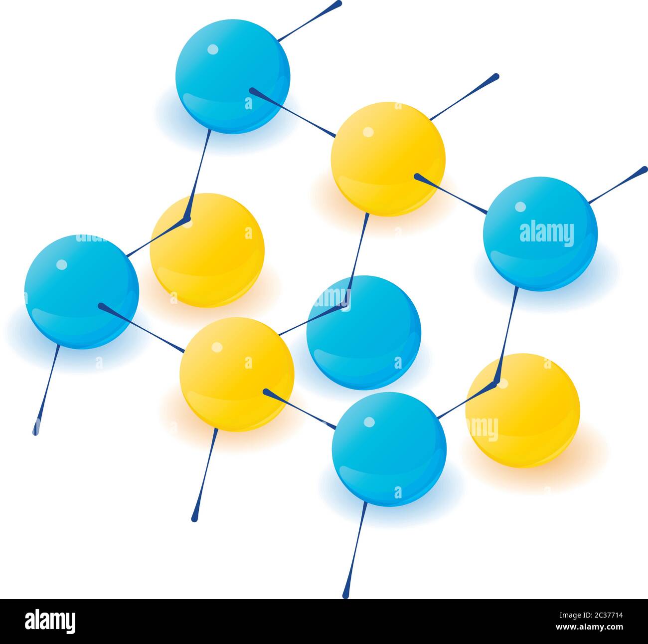 Covalent substance Stock Vector Images - Alamy
