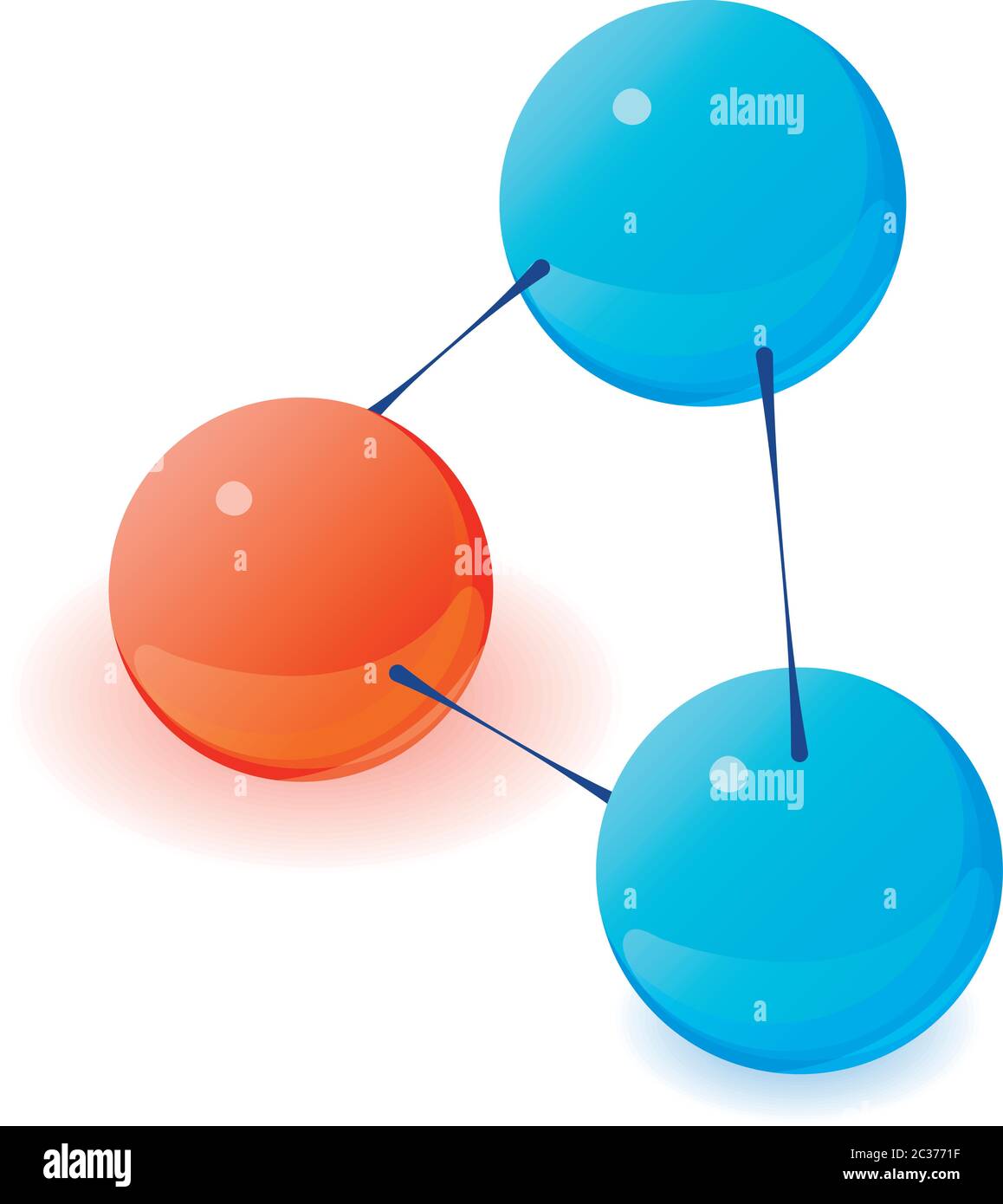 Covalent substance Stock Vector Images - Alamy