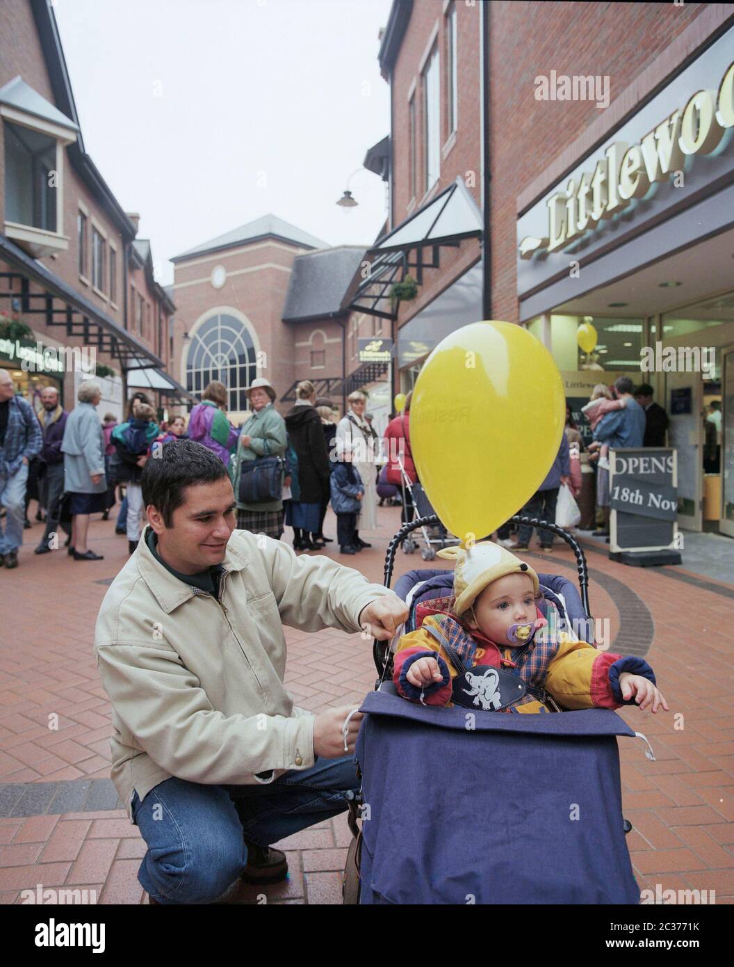 1996, The opening of Portland Walk Shopping Centre, Barrow in Furness ...
