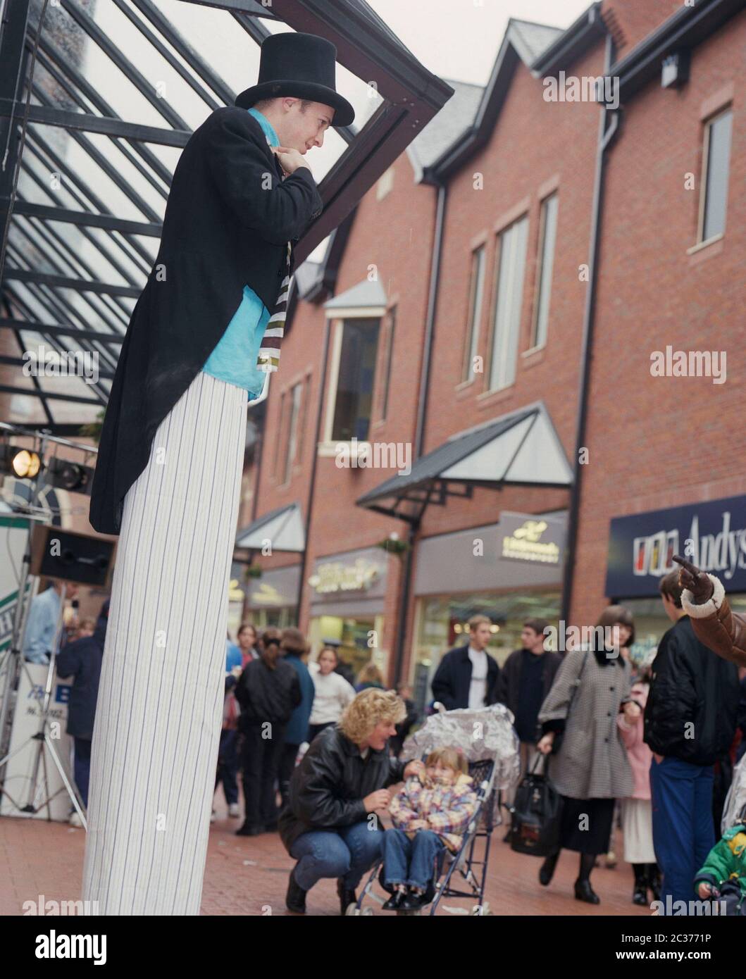 1996, The opening of Portland Walk Shopping Centre, Barrow in Furness ...