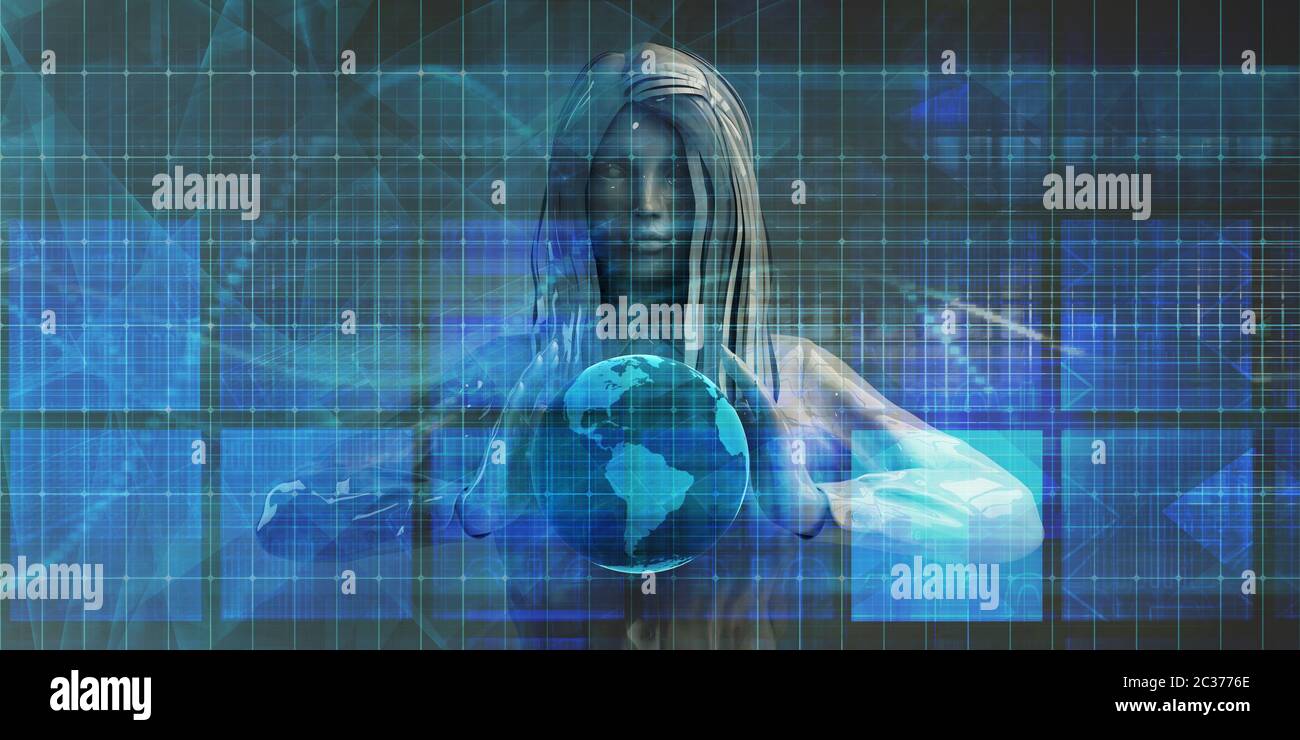 Software Engineering With A Technical Concept Art Stock Photo - Alamy