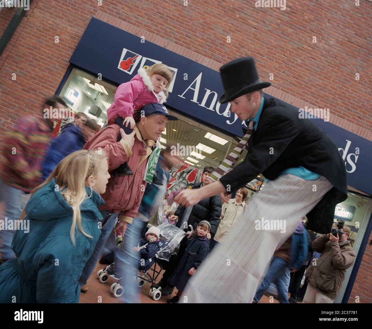 1996, The opening of Portland Walk Shopping Centre, Barrow in Furness ...