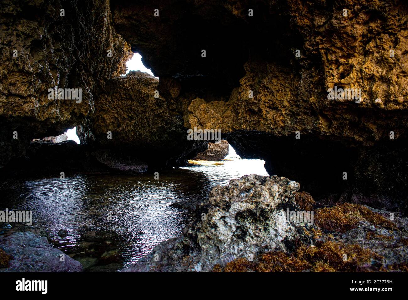 Barbados beach bathsheba pools hi-res stock photography and images - Alamy
