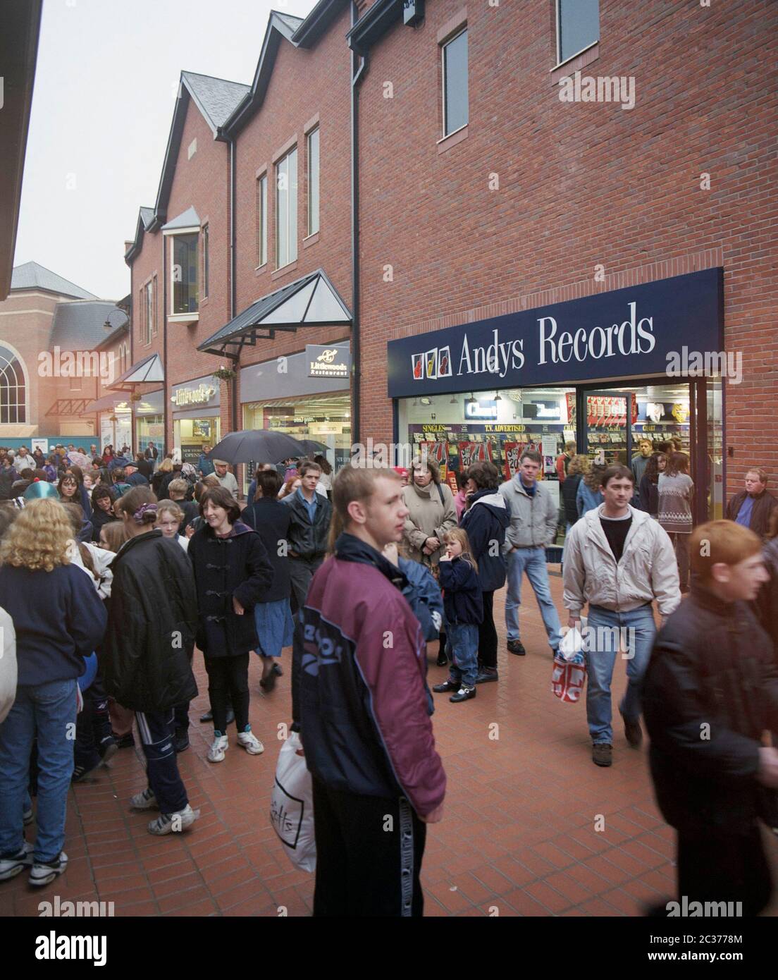 1996, The opening of Portland Walk Shopping Centre, Barrow in Furness ...