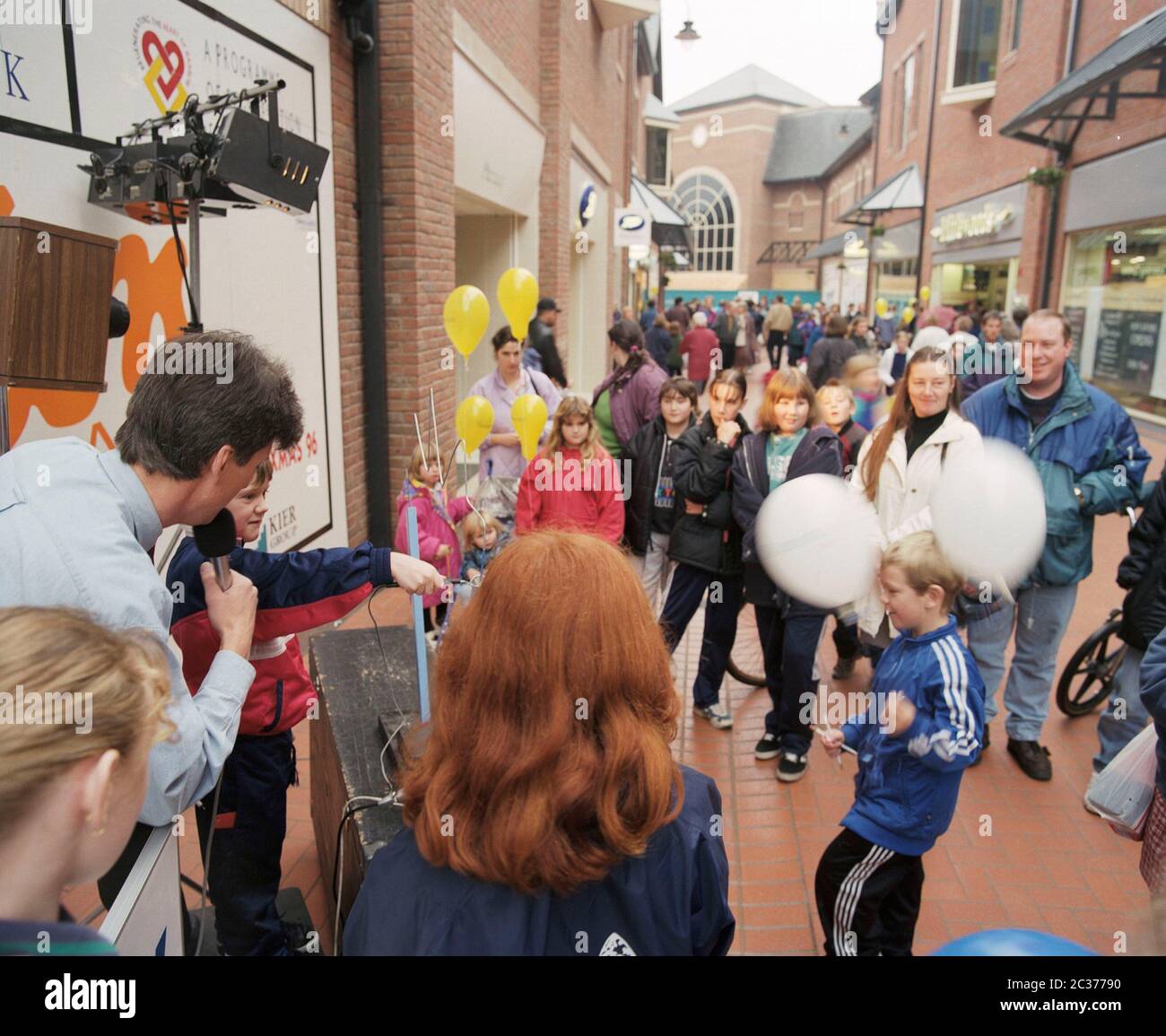 1996, The opening of Portland Walk Shopping Centre, Barrow in Furness ...