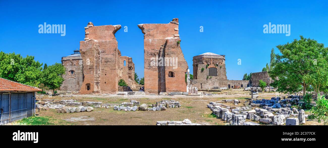 Ruins temple serapis ancient city hi-res stock photography and images ...