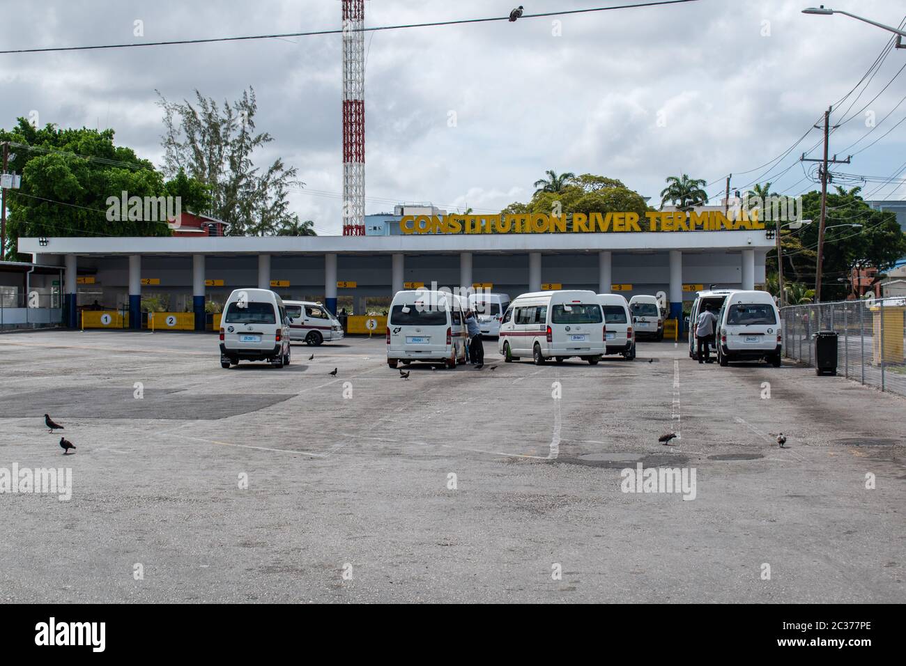 Barbados buses hi-res stock photography and images - Alamy
