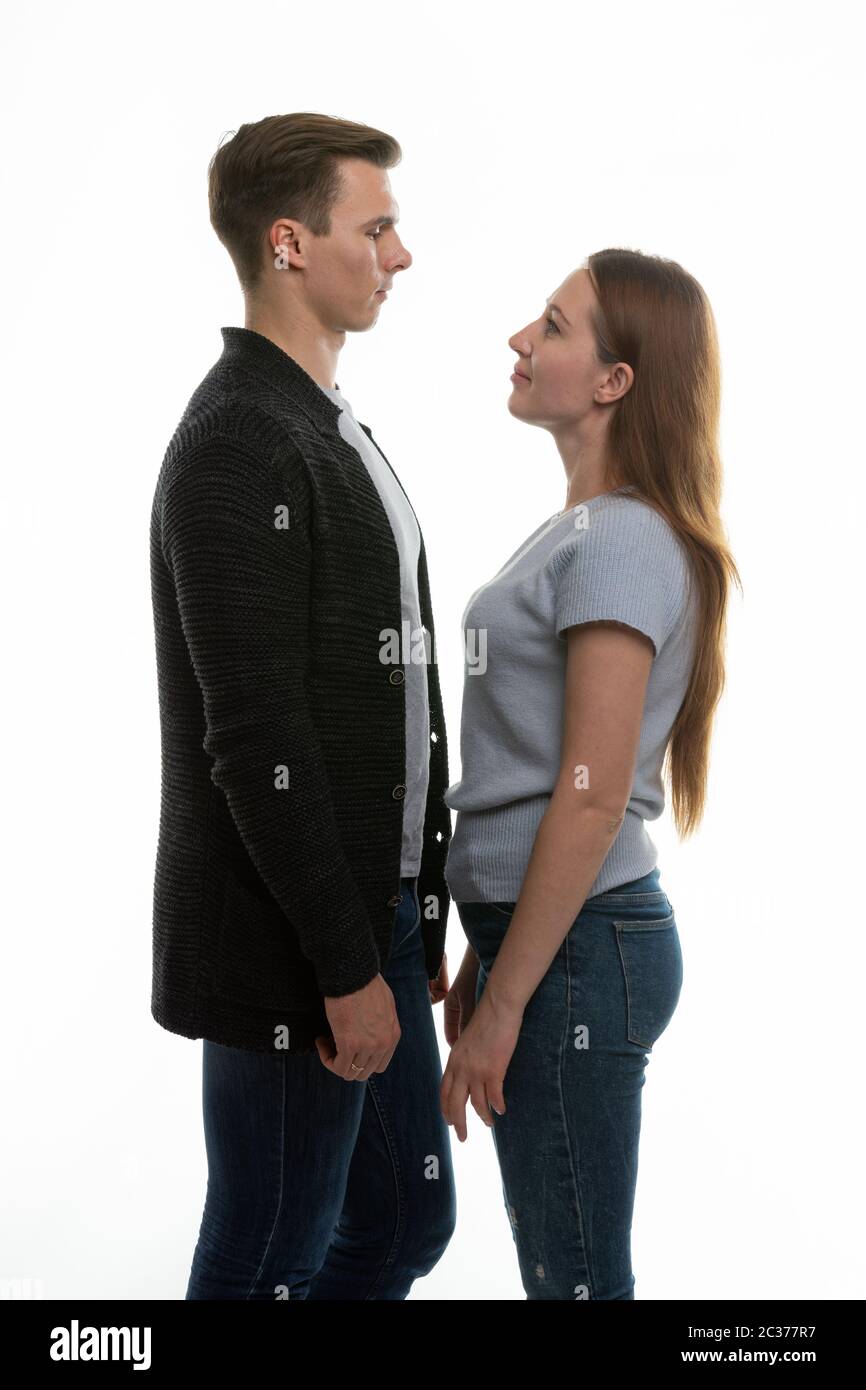 Opposite each other hi-res stock photography and images - Alamy