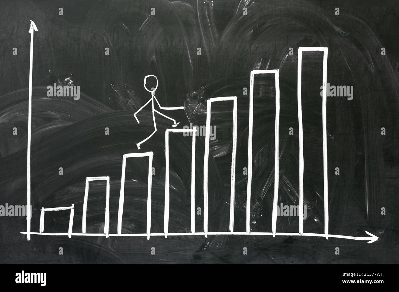 Graph drawing hi-res stock photography and images - Alamy