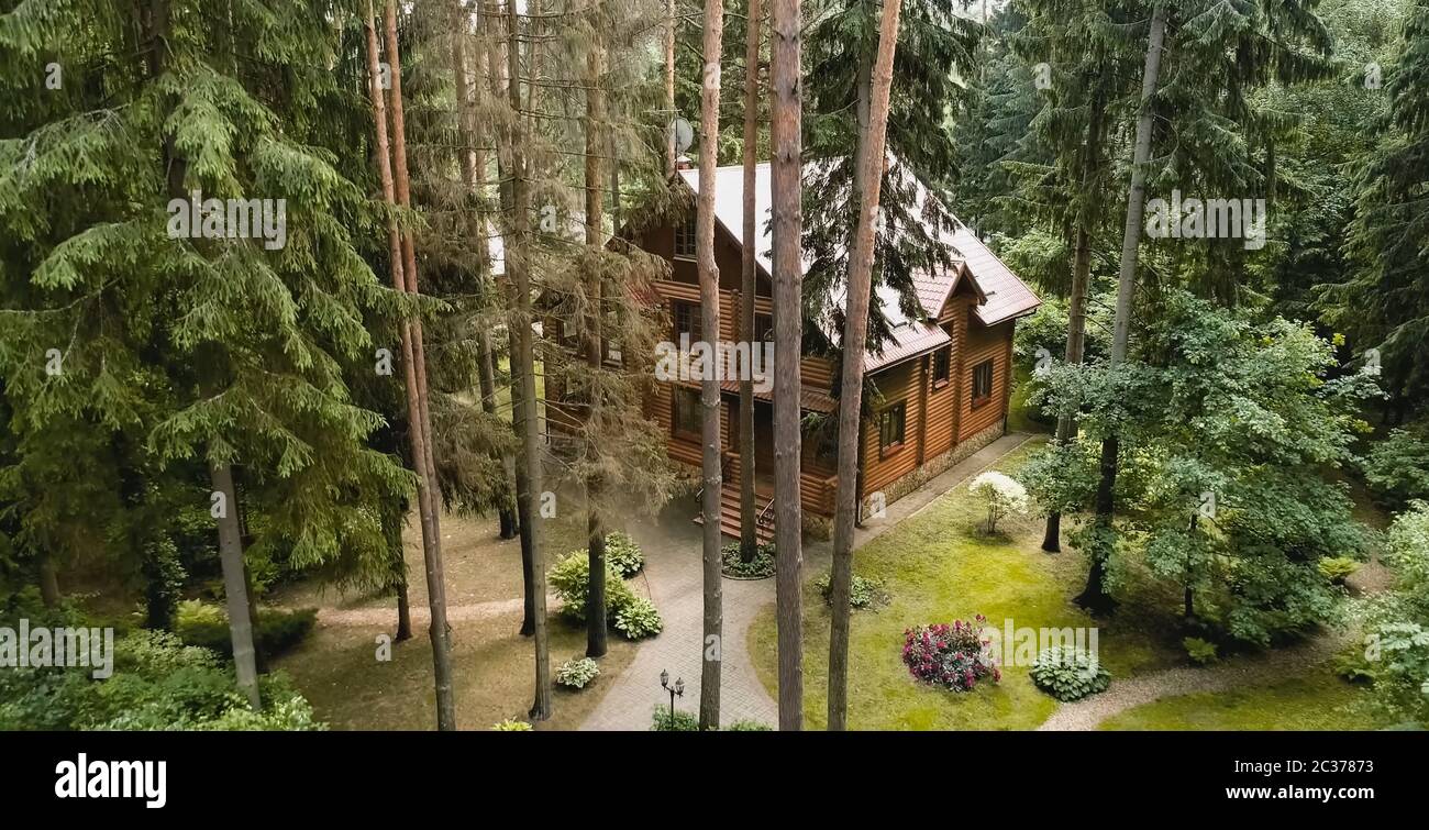Constructed from wooden log hi-res stock photography and images - Alamy