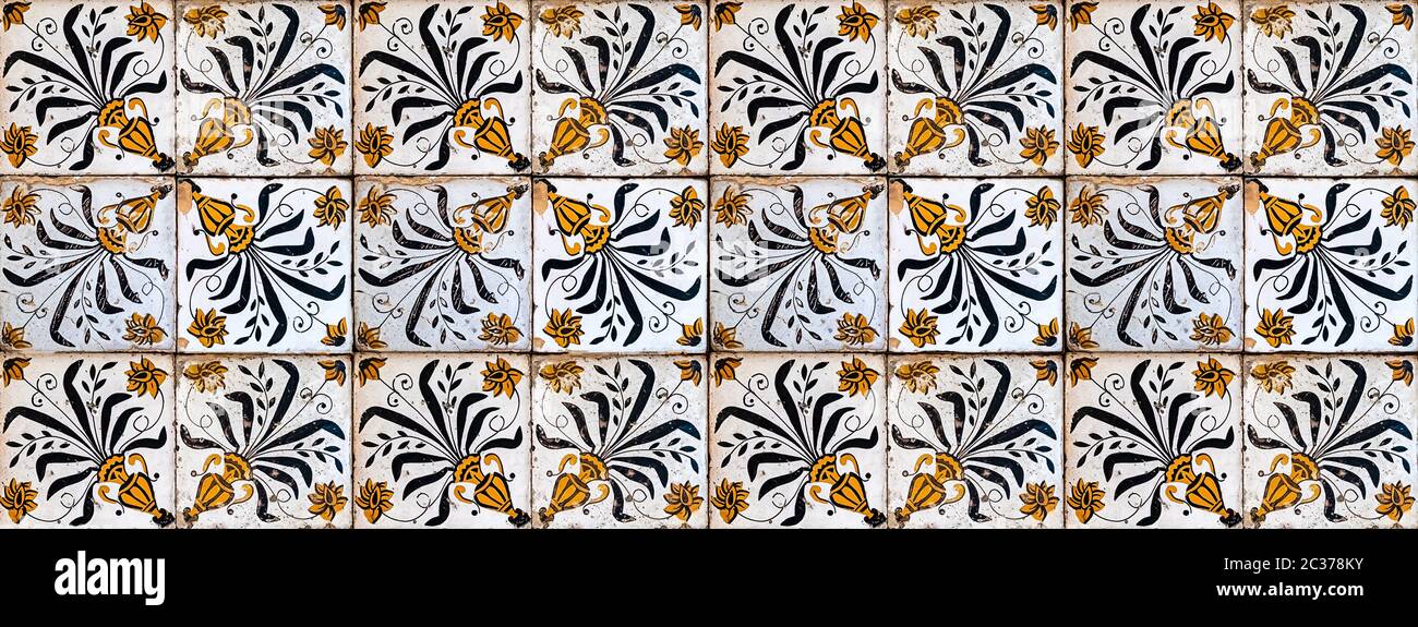 Vintage ceramic floor tiles hi-res stock photography and images - Alamy
