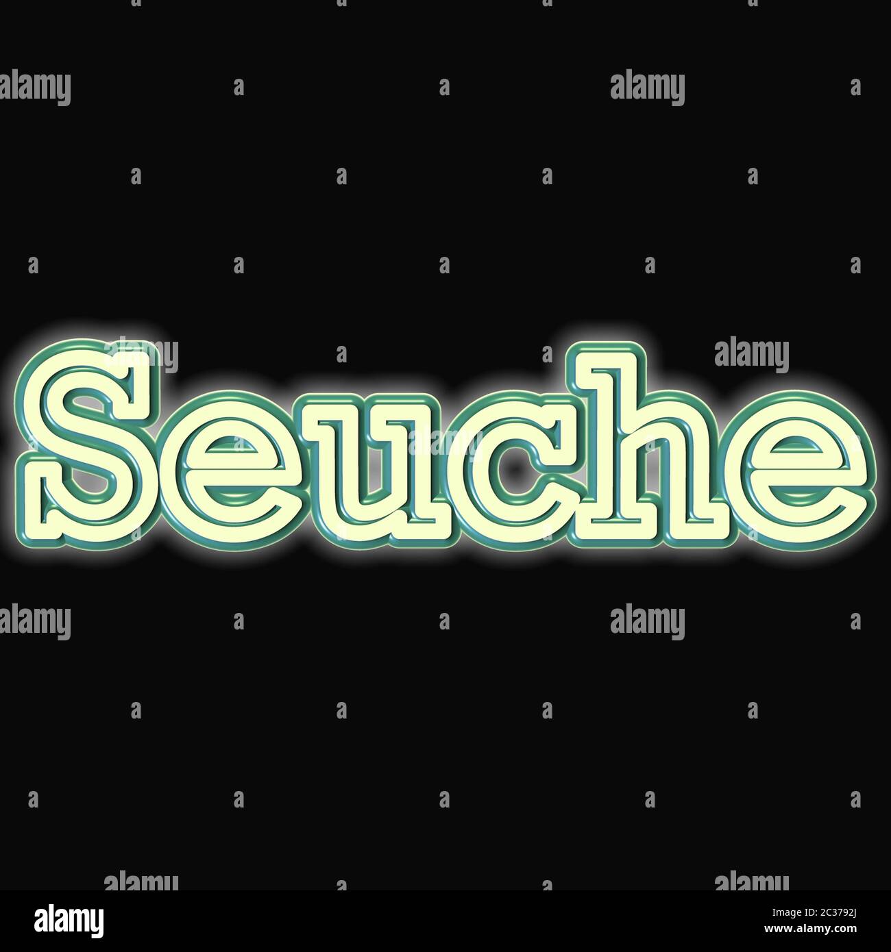 Pestilence, Plague - word or text as 3D illustration, 3D rendering ...