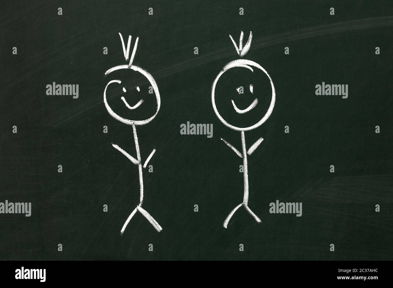 Characters chalk hi-res stock photography and images - Alamy