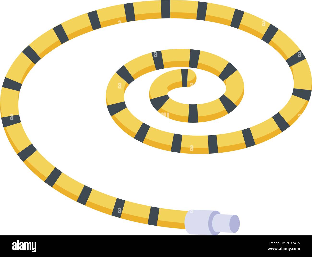 Cartoon garden water hose Cut Out Stock Images & Pictures - Alamy