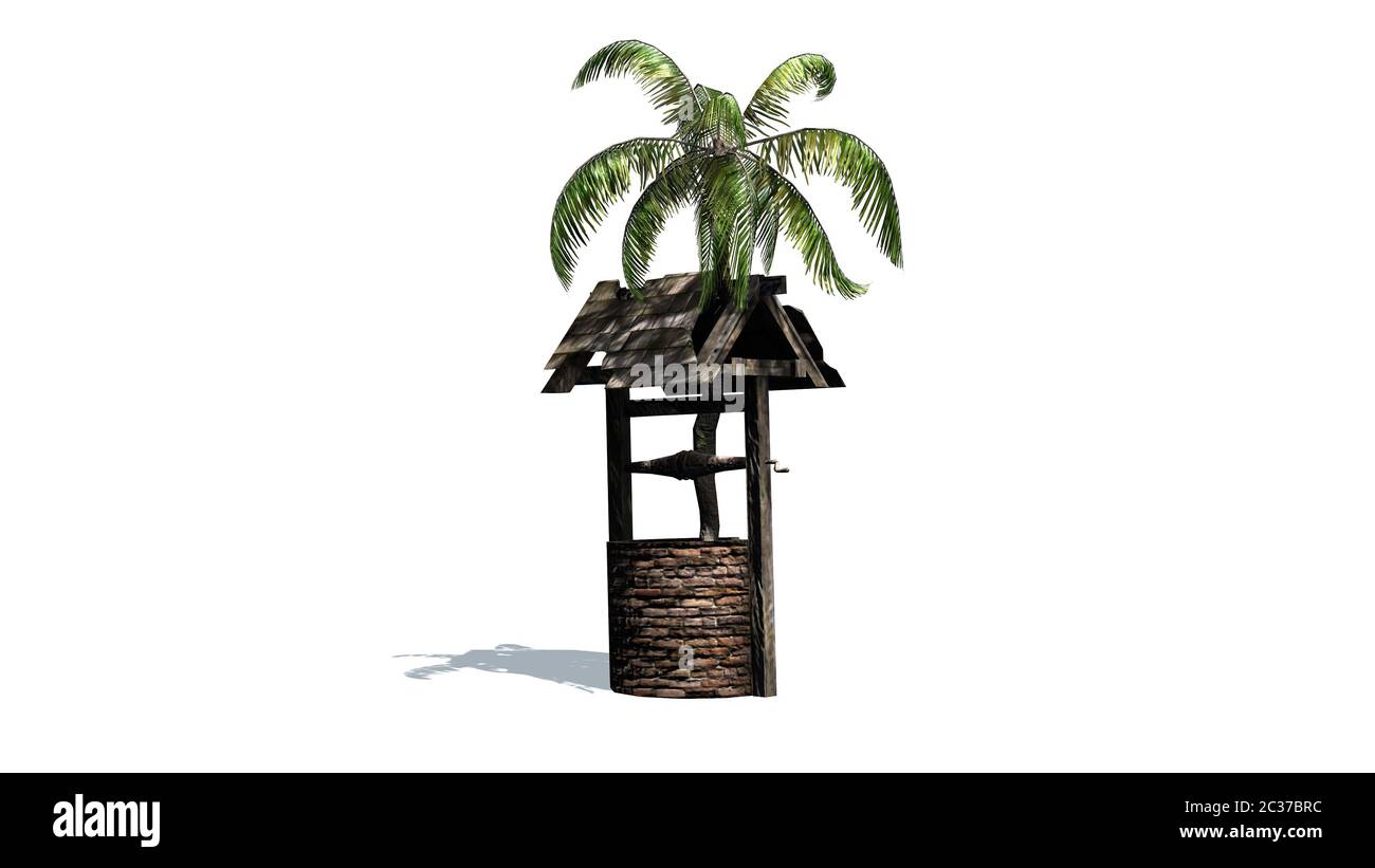 Old well water in Cut Out Stock Images & Pictures - Alamy