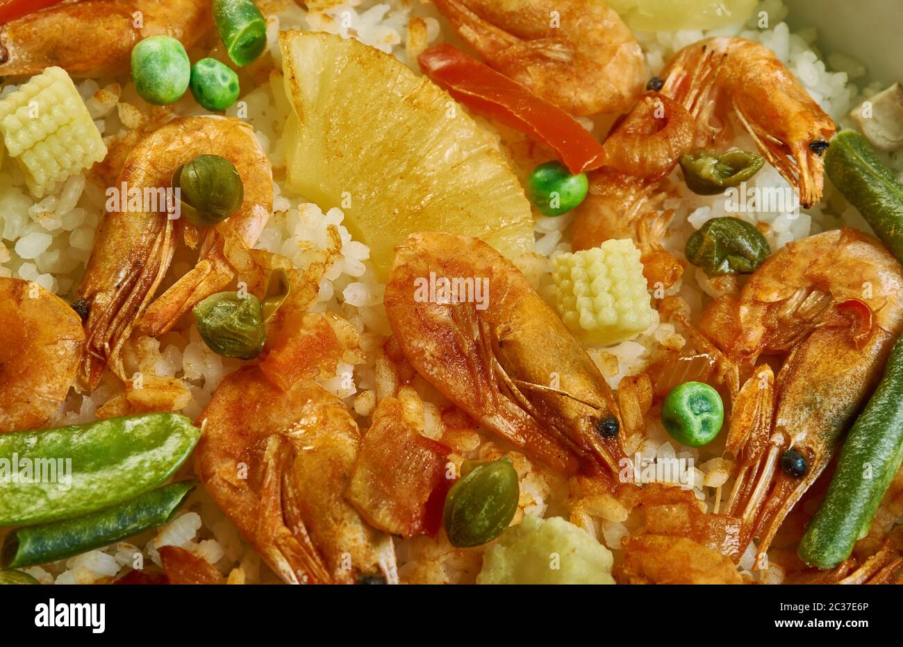 Baked Spanish risotto Stock Photo - Alamy