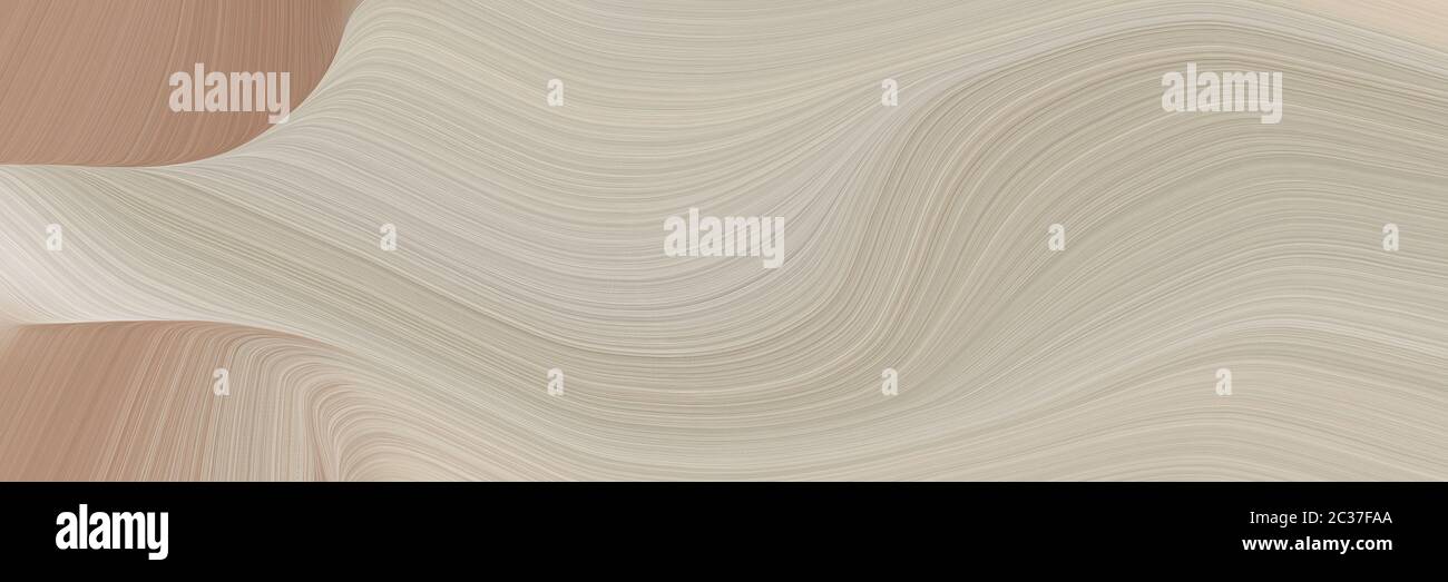 abstract surreal banner design with ash gray, rosy brown and light gray ...