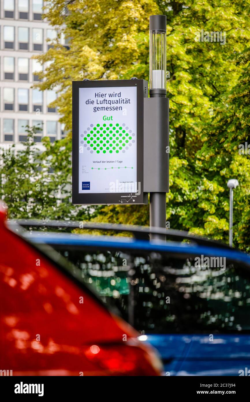Essen, Ruhr Area, North Rhine-Westphalia, Germany - Smart Poles ...
