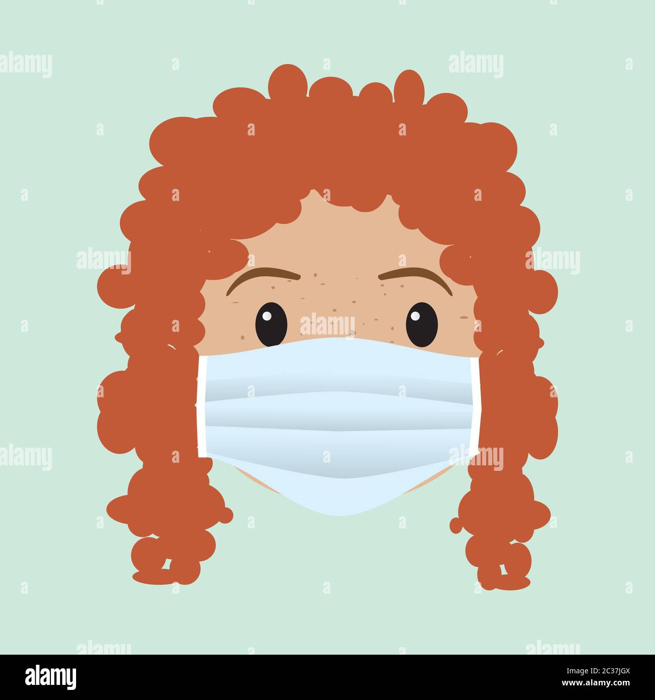 Hair masking Stock Vector Images - Alamy