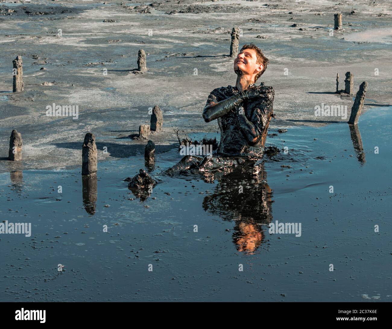Mud Bath On Dead Sea High Resolution Stock Photography and Images - Alamy