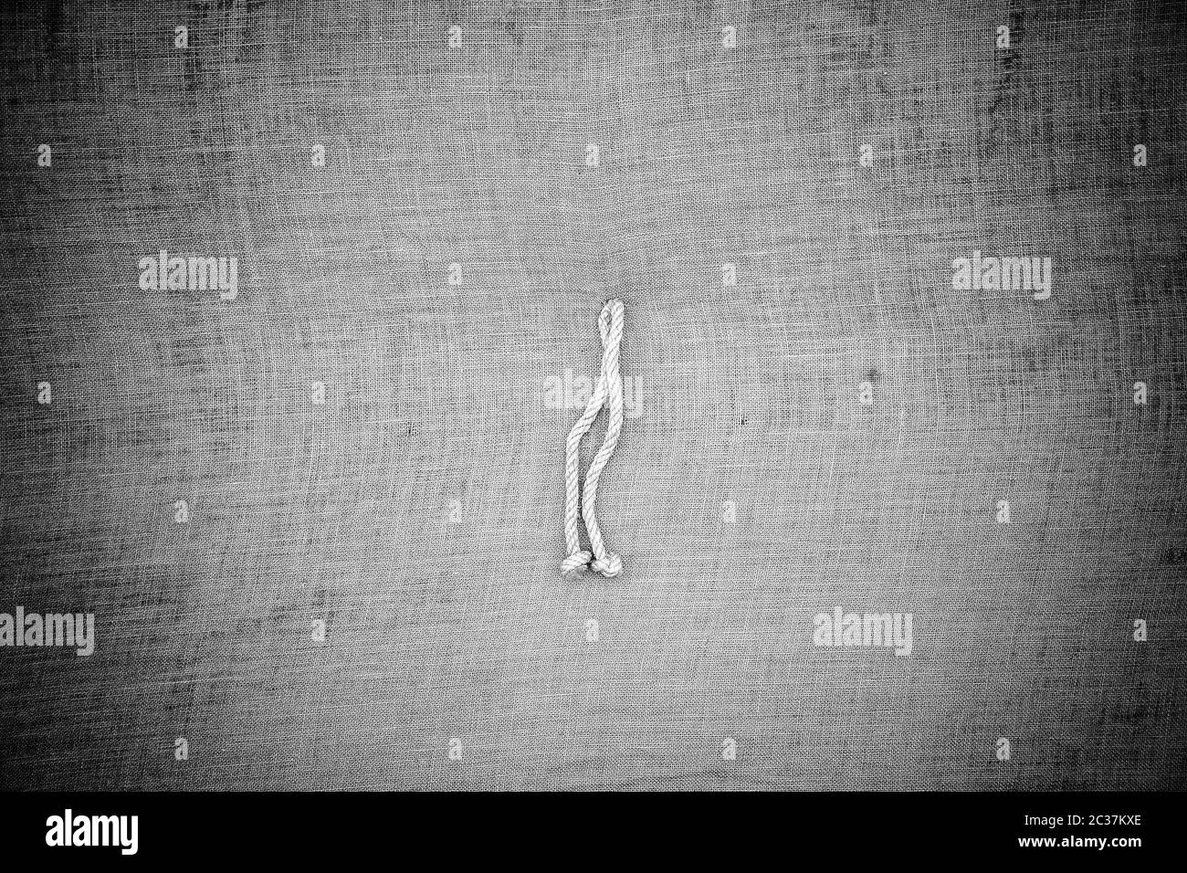 Fabric of straw rope, detail of a wall outdoor tella Stock Photo - Alamy