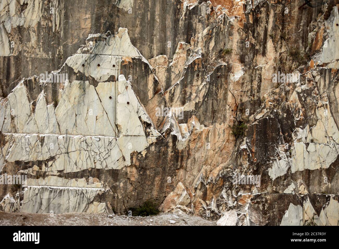 The Marble Quarries - Apuan Alps , Carrara, Tuscany, Italy Stock Photo ...