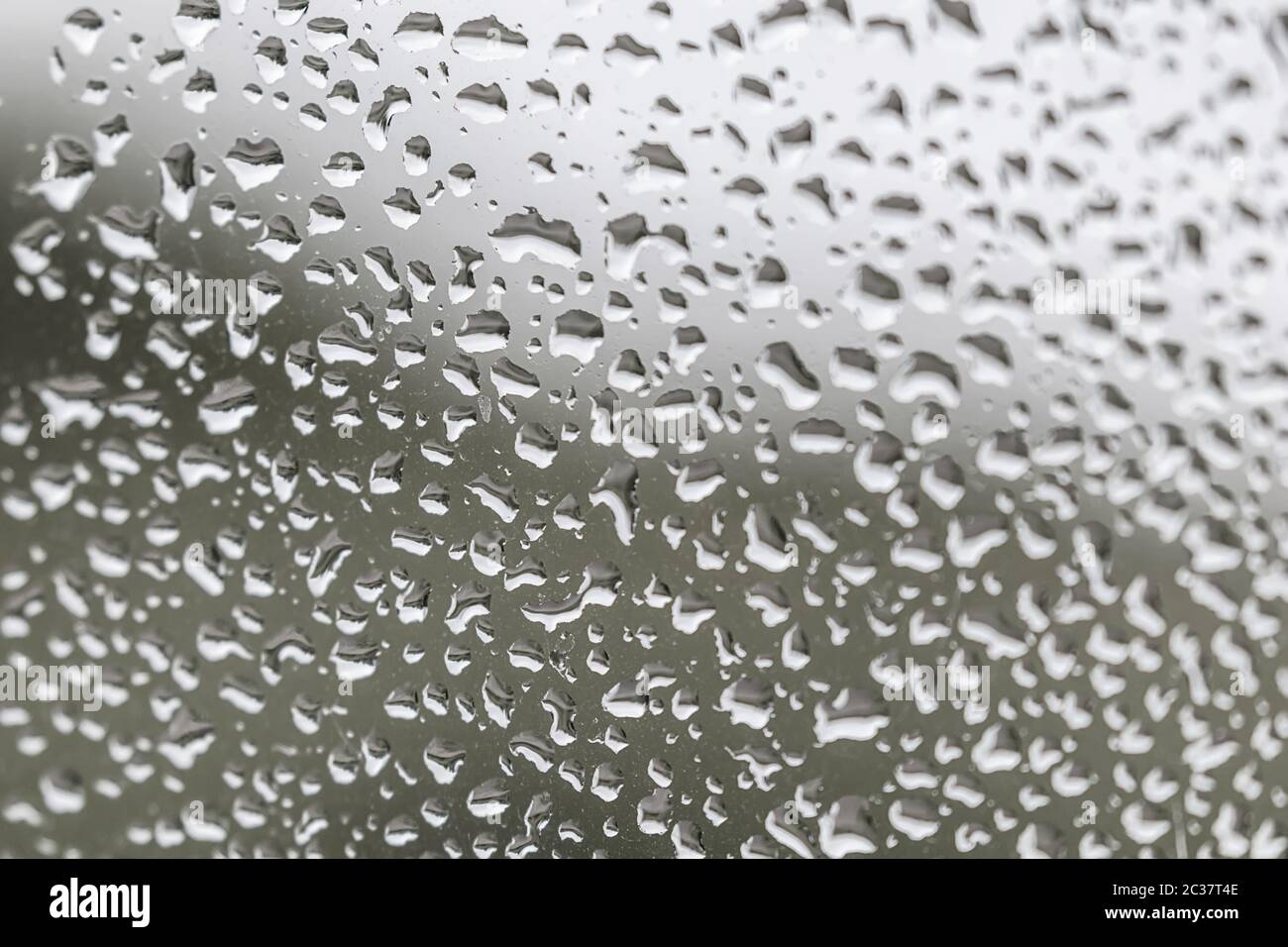 Water Droplets on Glass, Rain Drops on Glass Background Stock Photo - Alamy