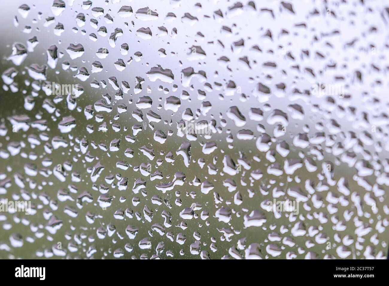 Water Droplets on Glass, Rain Drops on Glass Background Stock Photo - Alamy