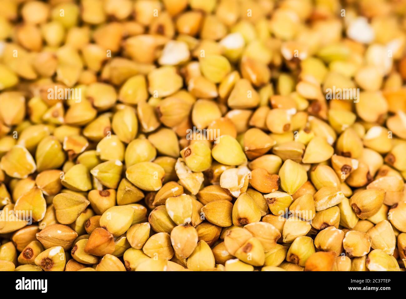 buckwheat, whole grains in a macro Stock Photo - Alamy