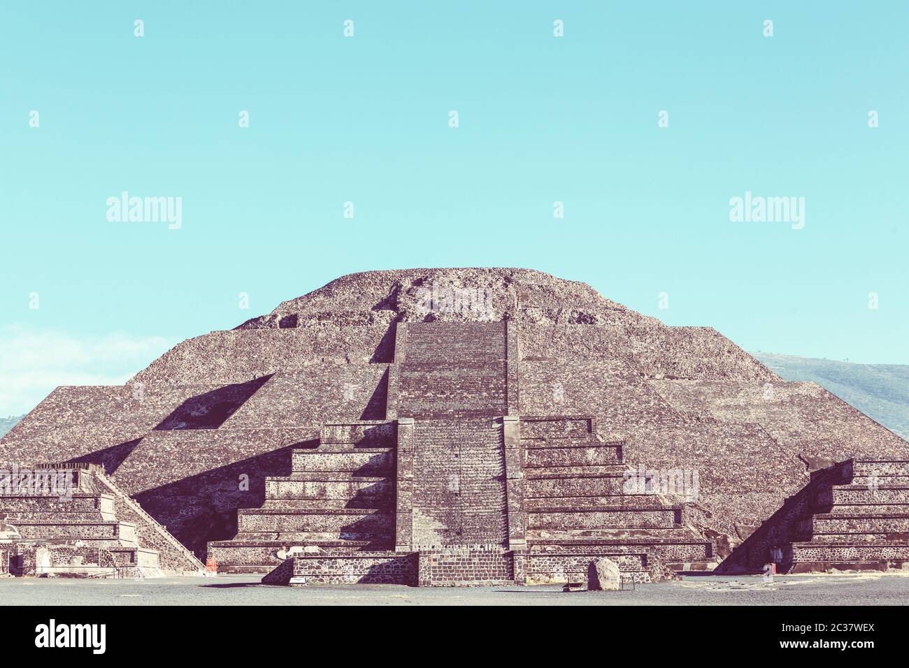 Old Pyramid in Mexico Stock Photo - Alamy
