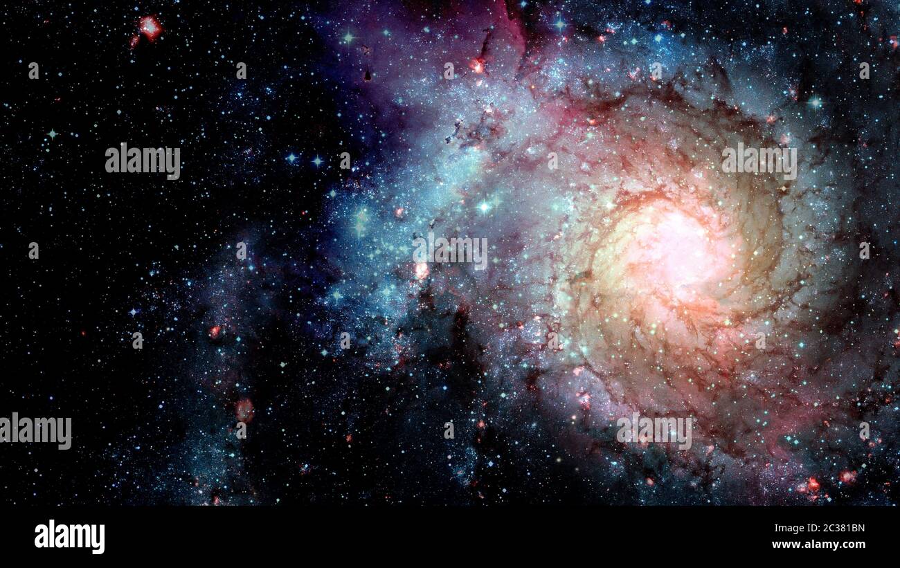 Galaxy about 23 million light years away. Elements of this image ...