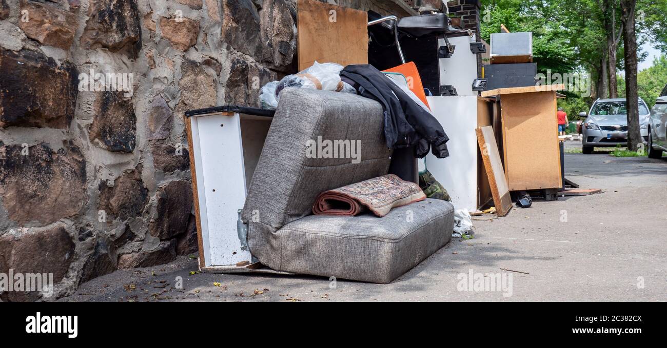 Bulky waste collection hi-res stock photography and images - Alamy