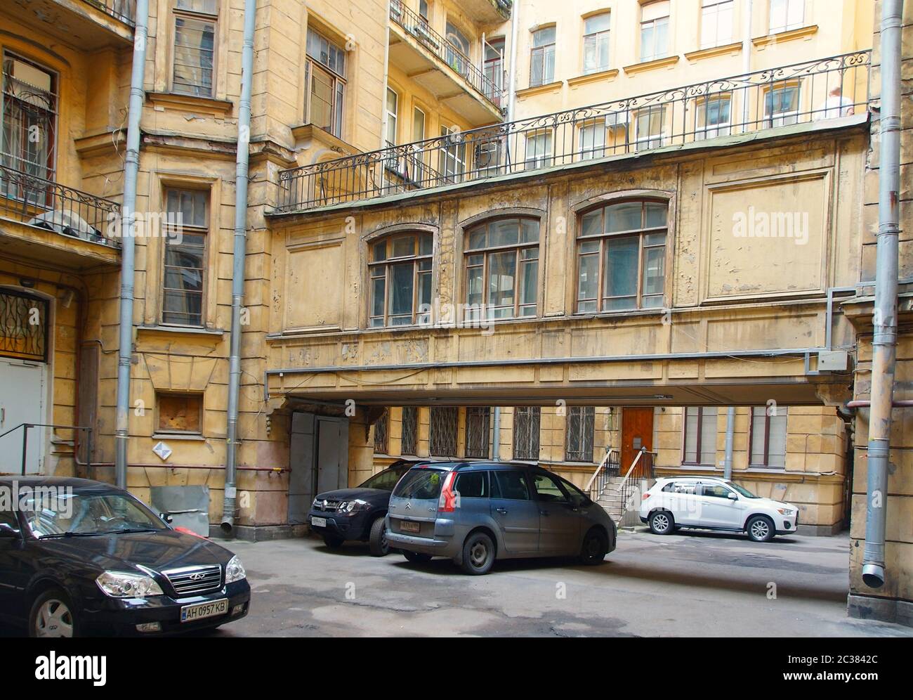 Baka's apartment building in Art Nouveau style on Kirochnaya Street in ...