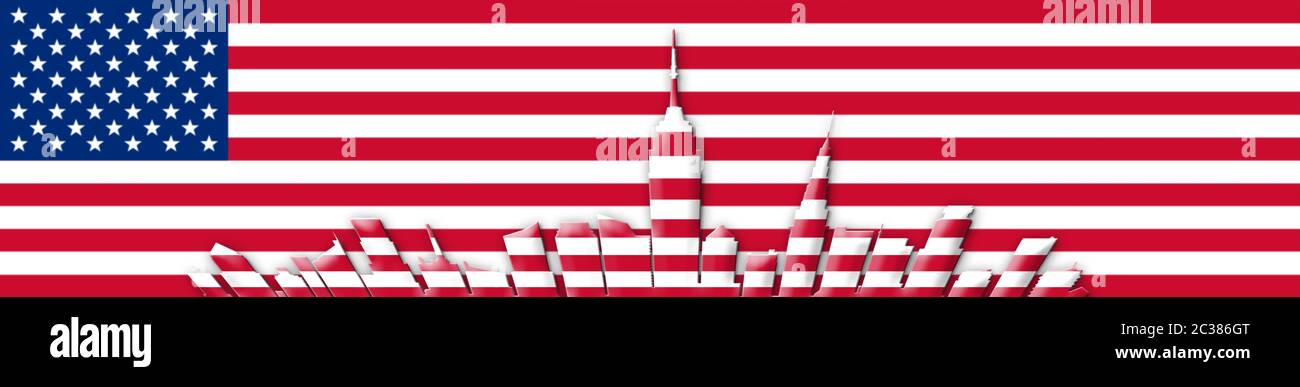 United States Of America. 4th of July, Independence Day Concept. New ...