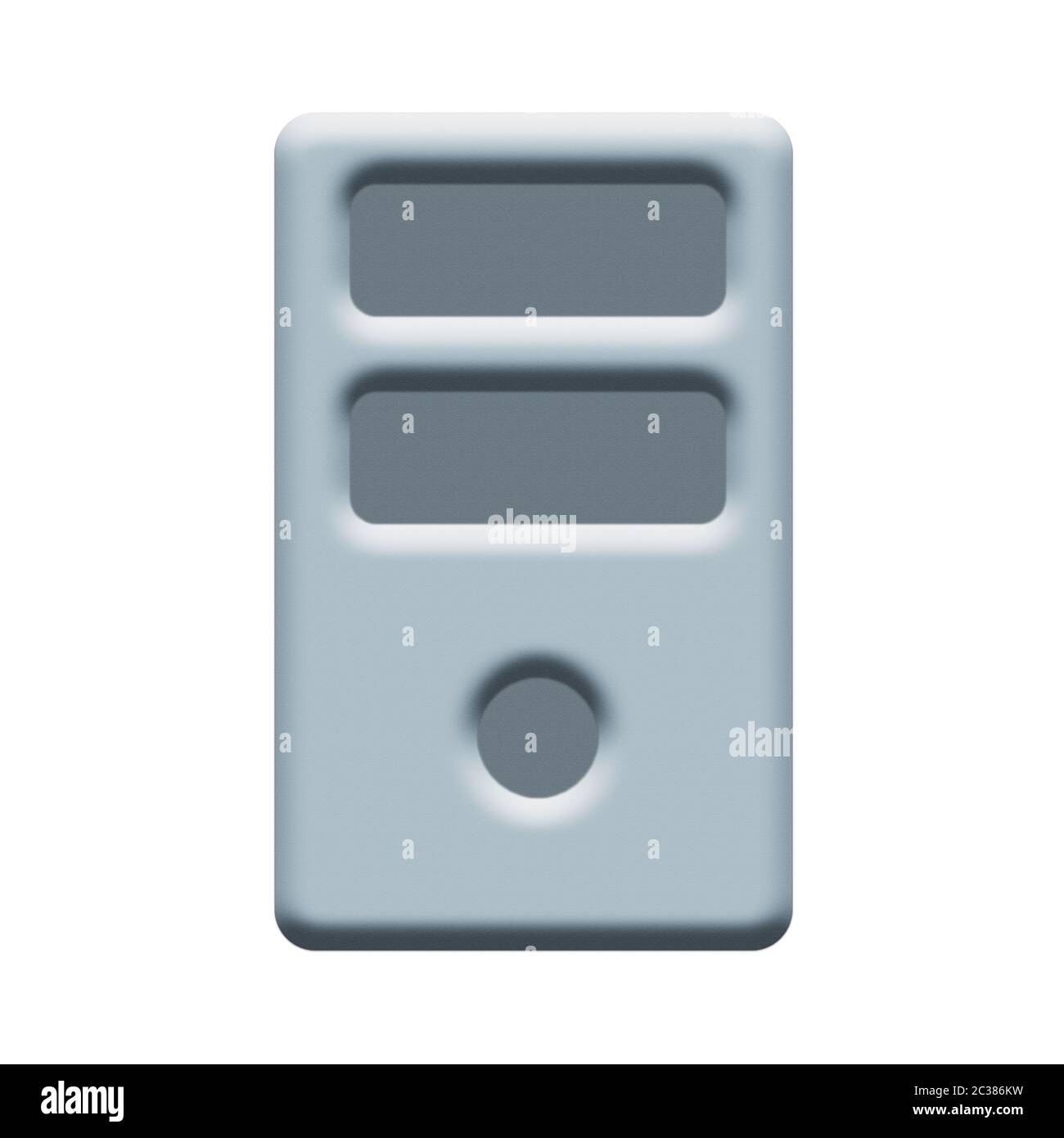 Server Icon. Computer Technology, Data Storage Isolated On White ...