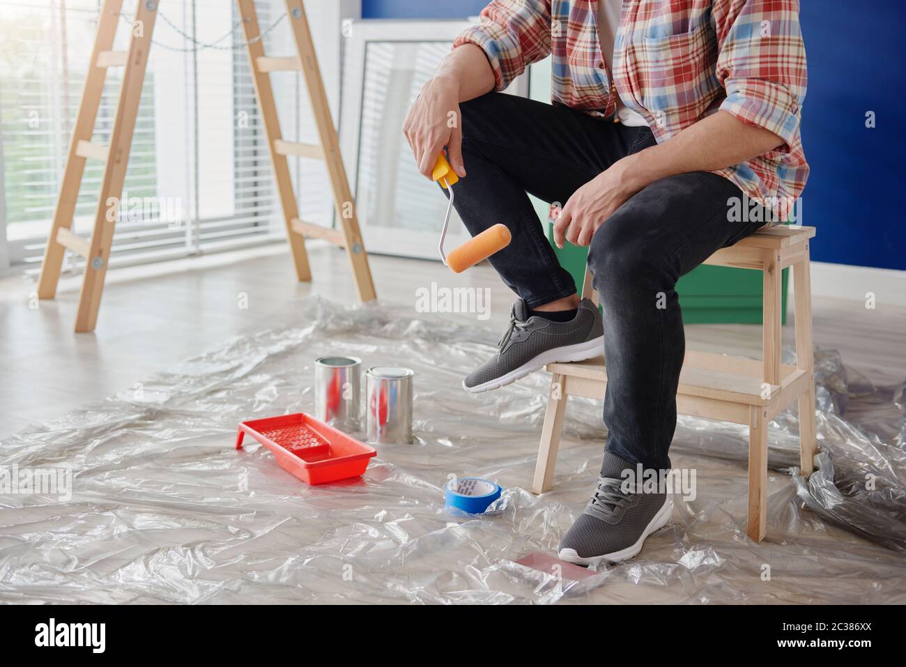 Ready for paint hi-res stock photography and images - Alamy