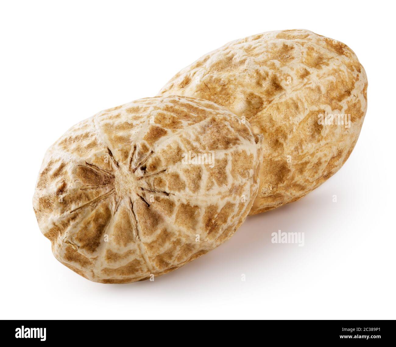 A pod of peanut isolated on white background Stock Photo - Alamy