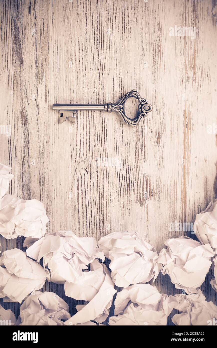 Finding key to success Stock Photo - Alamy