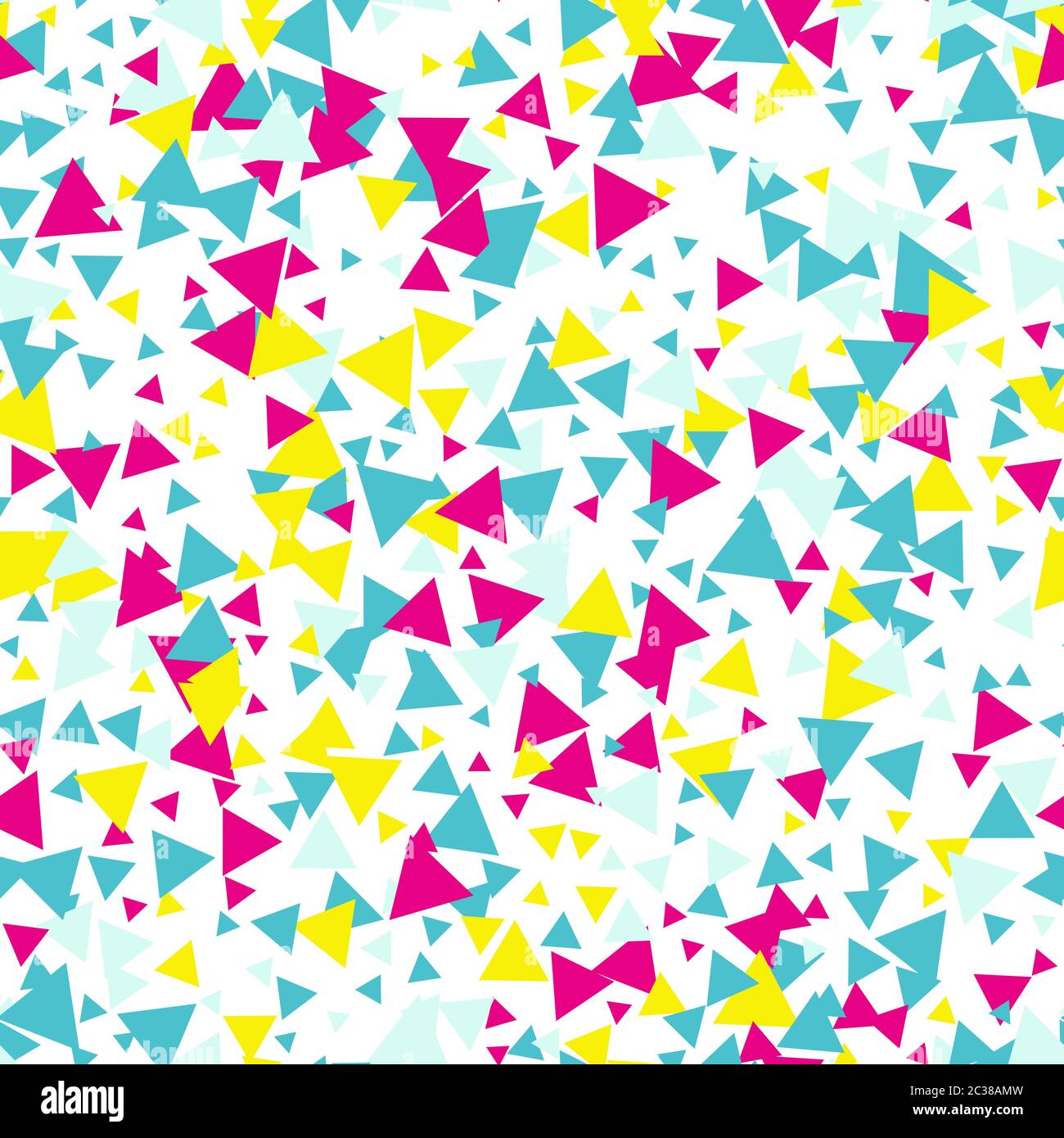 Seamless triangle pattern. Vector illustration Stock Photo - Alamy